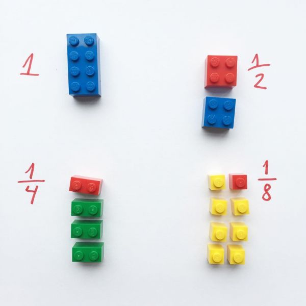 Fractions with Lego | Early Learning Toys