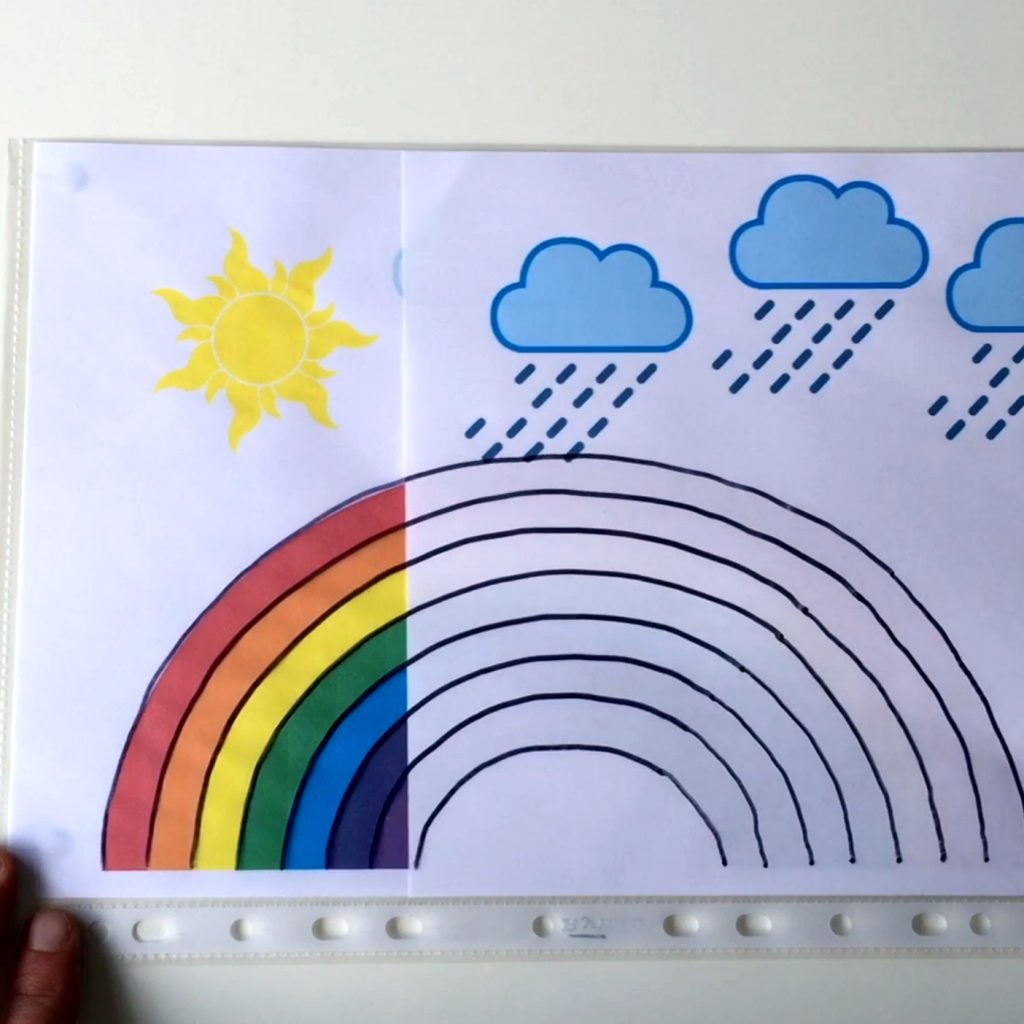 Clouds, sun and rainbow | Early Learning Toys